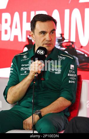FALLOWS Dan, Technical Director of Aston Martin F1 Team, portrait ...