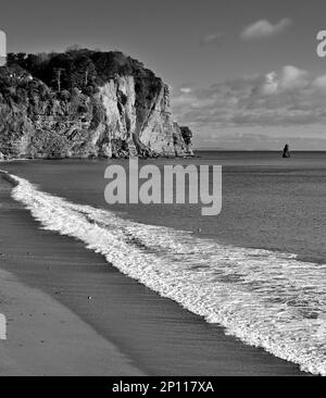 Holcombe beach and Hole Head, Teignmouth, South Devon Stock Photo - Alamy