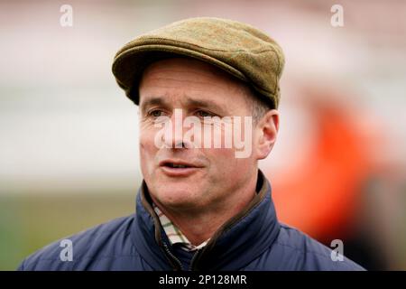 Trainer David Dennis at Doncaster Racecourse. Picture date: Friday ...
