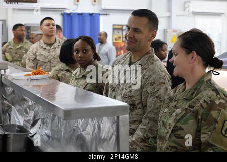 Camp Arifjan has three Dining Facilities. The one in Zone 2 has been ...