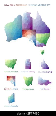 Australian map design Stock Vector Image & Art - Alamy