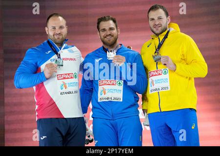 Roman KOKOSHKO of Ukraine Shot Put Men Final during the European ...