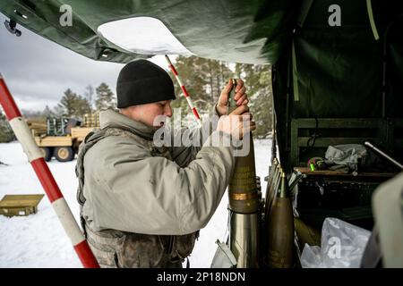 Army Cpl. Brady Kielpikowski, 1-120th Field Artillery Regiment ...
