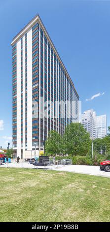 Pittsburgh Downtown: Gateway Towers is a concrete, steel and glass high ...