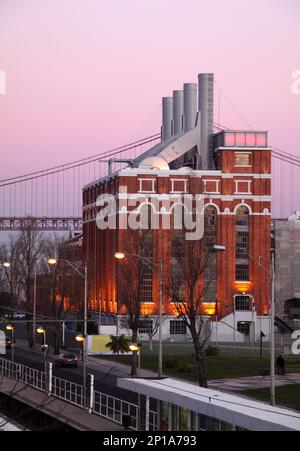 Portugal, Lisbon, Belem district, Electricity Museum created in 1990 in ...