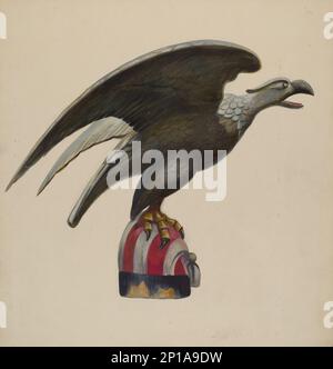 Pilot House Figure (Eagle), c. 1937 Stock Photo - Alamy