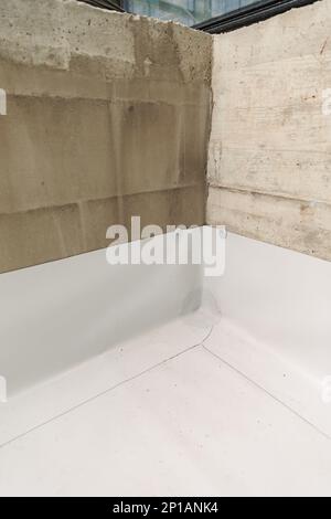 Synthetic PVC membranes for waterproof system Stock Photo - Alamy
