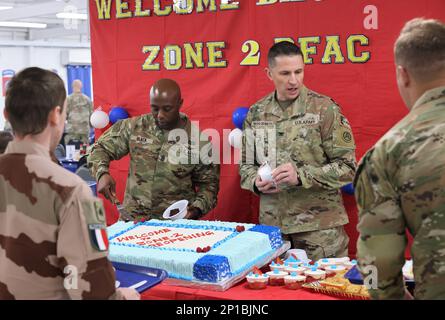 Camp Arifjan has three Dining Facilities. The one in Zone 2 has been ...