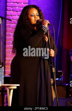 Singer Maysa performed live music at the City Winery Bar and Restaurant ...