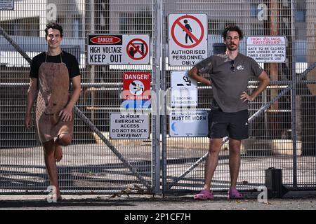 Youtubers I Did a Thing, Alex Apollonov (left) and Boy Boy, Aleksa ...