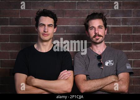 Youtubers I Did a Thing, Alex Apollonov (left) and Boy Boy, Aleksa ...