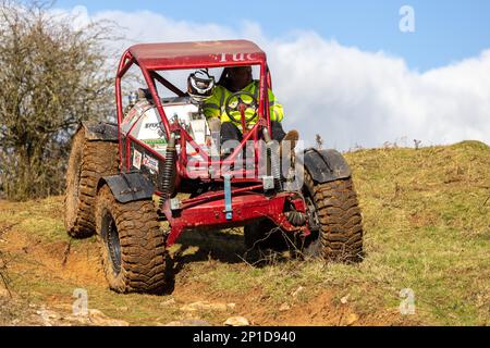 February 2023 - Red rock crawler at the ADWC off road trial at Chewton ...