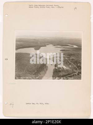 Oklahoma - Ft. Still, Aerial Photograph Stock Photo - Alamy