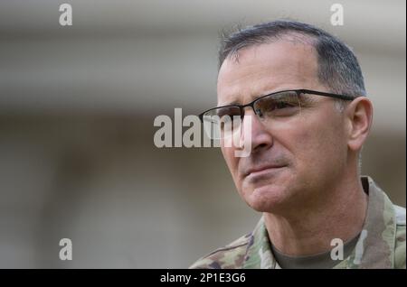USArmy General Curtis Scaparrotti, new commanding officer of USand ...