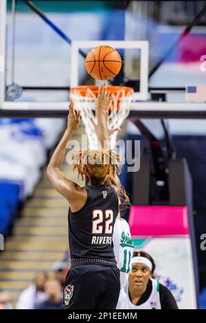 North Carolina State's Saniya Rivers (22) and Aziaha James (10 ...