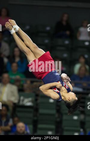 Carlos Edriel Yulo from Philippines performing a Japanese handstand ...