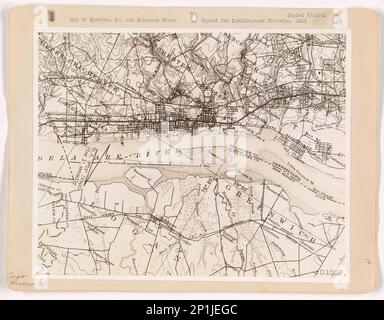 Pennsylvania - Chester, Aerial Photograph Stock Photo - Alamy