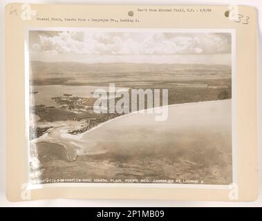 Puerto Rico - Coastal Plain through Carolina Area, Aerial Photograph ...