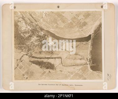 Tennessee - Reelfoot Lake, Aerial Photograph Stock Photo - Alamy