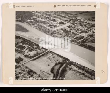 Texas - Roma, Aerial Photograph Stock Photo - Alamy
