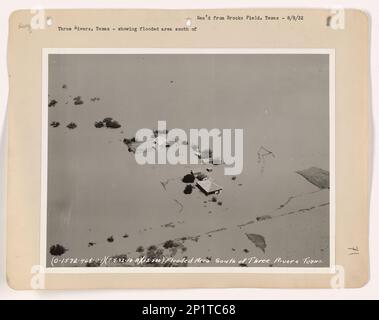 Texas - Three Rivers, Aerial Photograph Stock Photo - Alamy