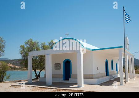 Church, Agios Dimitros, Kilada, Peloponnese, Greece Stock Photo - Alamy