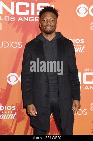 Caleb Castille arriving to the "NCIS: Los Angeles" Series Wrap Party ...