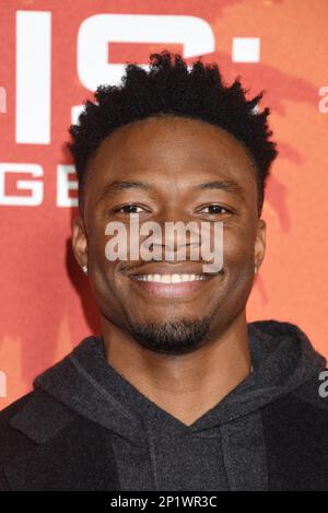Caleb Castille arriving to the "NCIS: Los Angeles" Series Wrap Party ...
