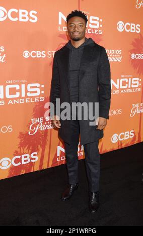 Caleb Castille arriving to the "NCIS: Los Angeles" Series Wrap Party ...