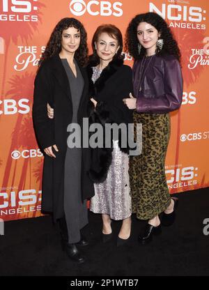 Medalion Rahimi, Fariba Rahimi and Lila Rahimi arriving to the "NCIS ...