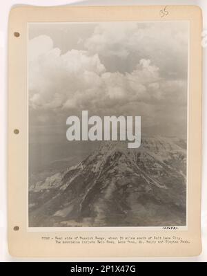 Utah - Wasatch Range, Aerial Photograph Stock Photo - Alamy