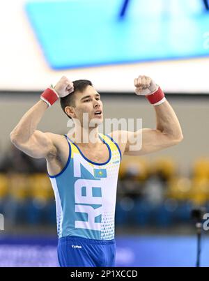 Doha, Qatar. 3rd Mar, 2023. Anna Lashchevska of Ukraine competes during ...