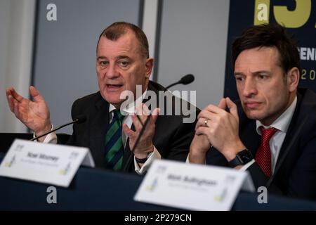 (L to R) Patrick Nelson (CEO SFA), Noel Mooney (CEO FAW), Mark ...