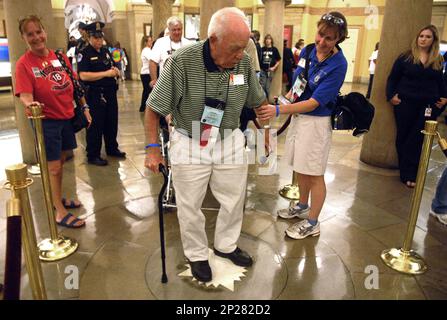 Daniel Callan, grandfather of Officer Joe Corr, New Hartford, N.Y. Police Department, who was ...