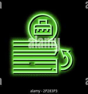graphite mirror neon glow icon illustration Stock Vector Image & Art ...
