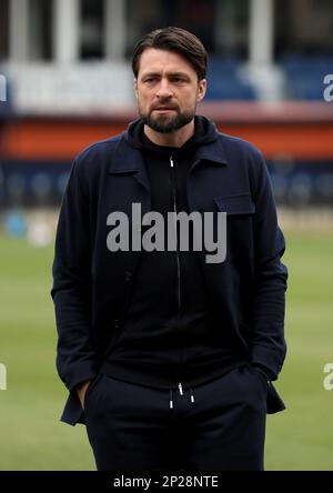 Russell Martin manager of Swansea City celebrates beating Sunderland 3 ...