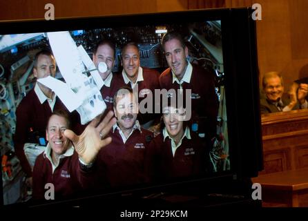 Former astronauts from the Space Shuttle Program, Bill Shepard, Mike ...