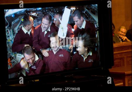 Former astronauts from the Space Shuttle Program, Bill Shepard, Mike ...