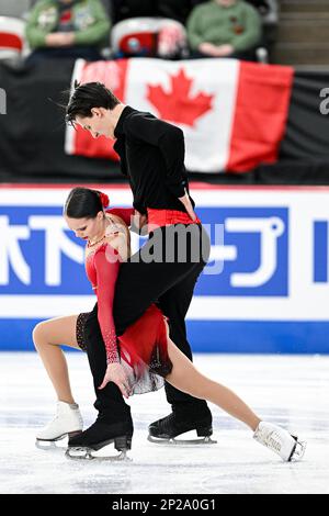 Anita STRAUB & Andreas STRAUB (AUT), during Junior Ice Dance Rhythm ...