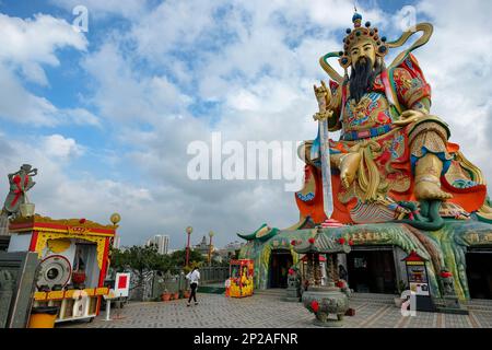 Kaohsiung, Taiwan - February 9, 2023: People visiting the Zuoying ...