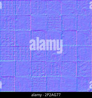 Normal map tiles cobblestone road Texture, normal mapping Stock Photo ...