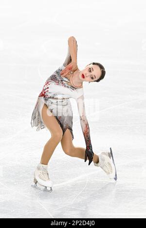 Inga GURGENIDZE (GEO), during Junior Women Free Skating, at the ISU ...