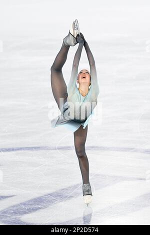 Livia KAISER (SUI), during Junior Women Free Skating, at the ISU World ...