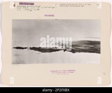 Aleutian Island - Tanaga Bay, Aerial Photograph Stock Photo - Alamy