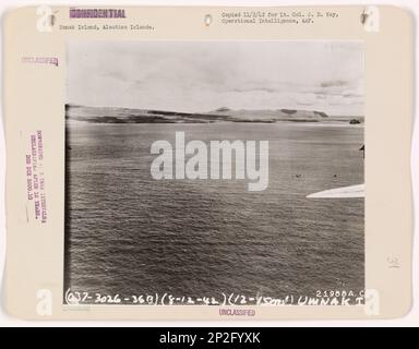 Aleutian Island - Umnak Island, Aerial Photograph Stock Photo - Alamy