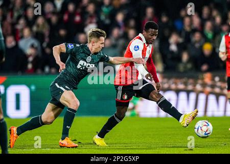 Rotterdam - Johan Hove of FC Groningen, Danilo Pereira da Silva of ...