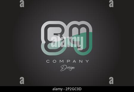grey 54 number logo icon design with red dot. Creative template for ...