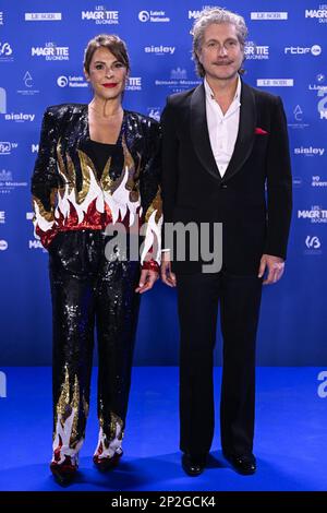 actor Charlie Dupont and his wife Tania Garbarski pictured during the ...