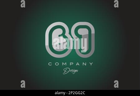 Creative and modern number 61 logo design concept template, isolated on ...