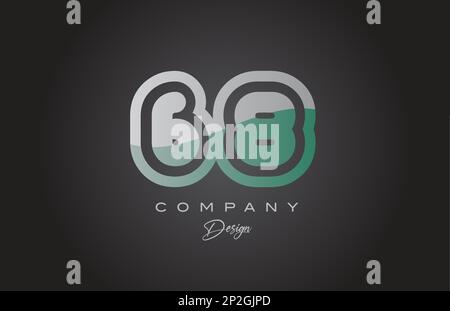 grey 68 number logo icon design with red dot. Creative template for ...